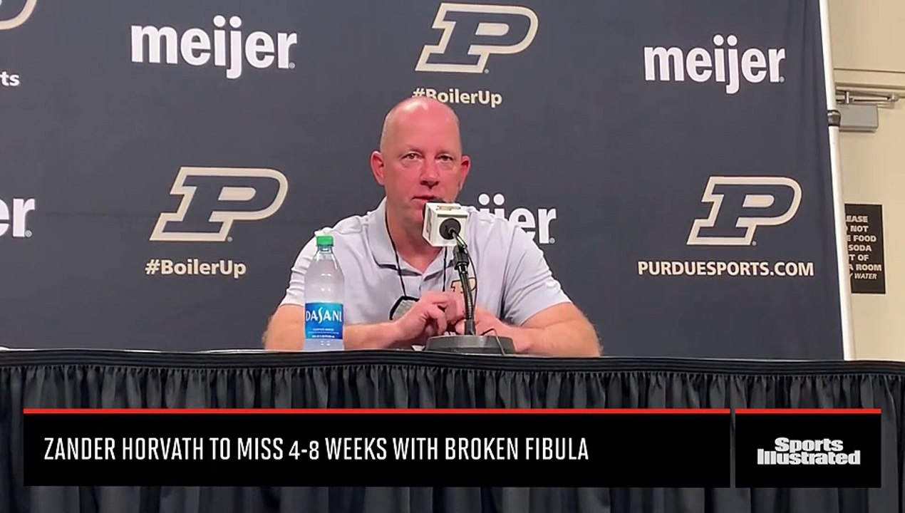 Purdue Starting Running Back Zander Horvath to Undergo Surgery for ...