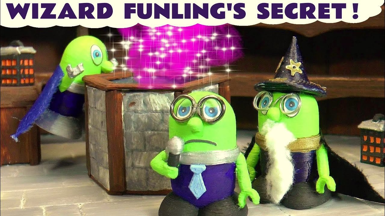 Wizard Funling Secret with the Funlings Toys plus Marvel Avengers ...