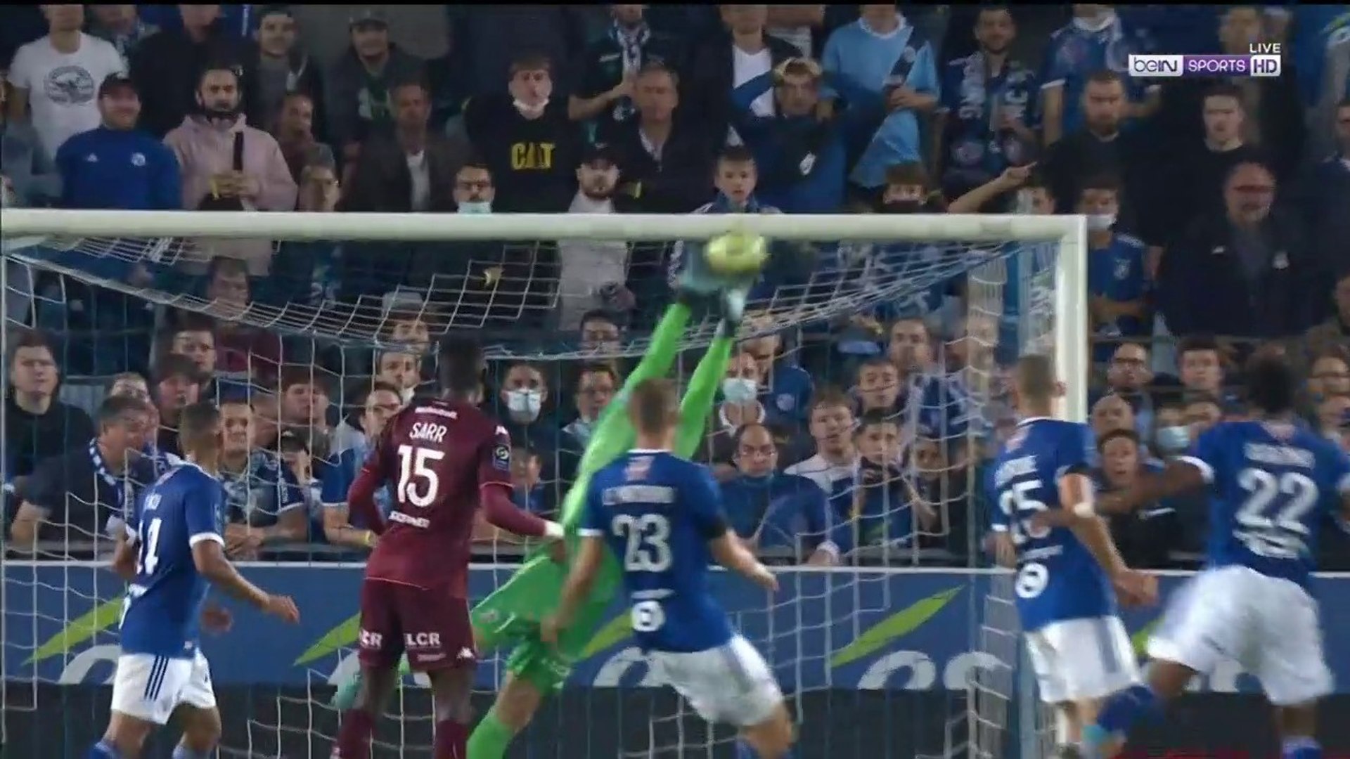 Amazing save by Strasbourg's goalkeeper! | beIN SPORTS