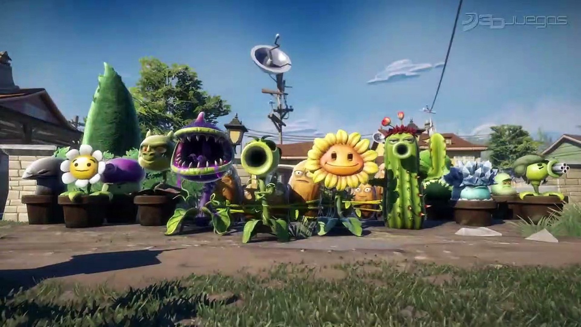 Plants Vs Zombies Garden Warfare Trailer