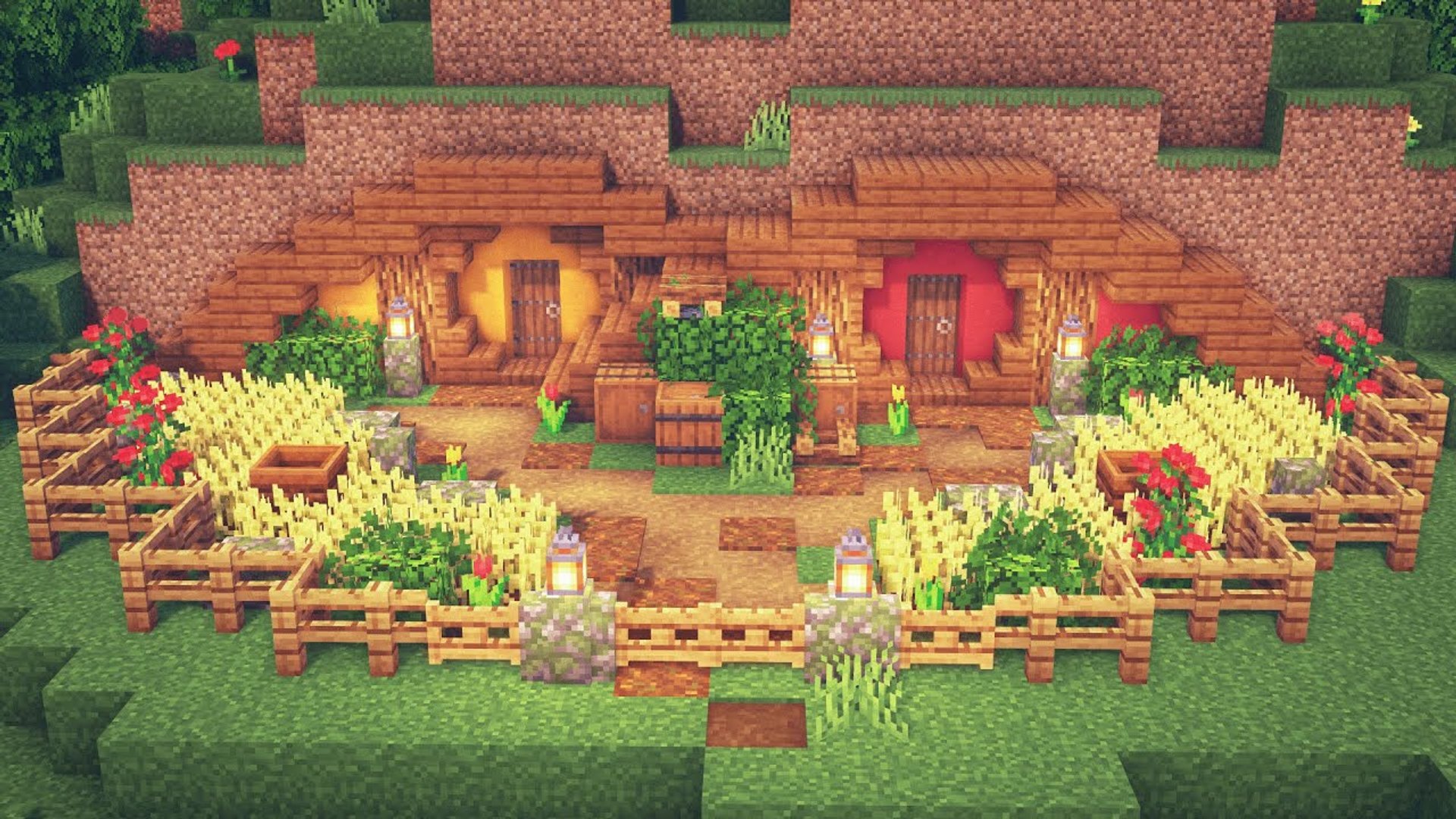 Minecraft Hobbit Hole