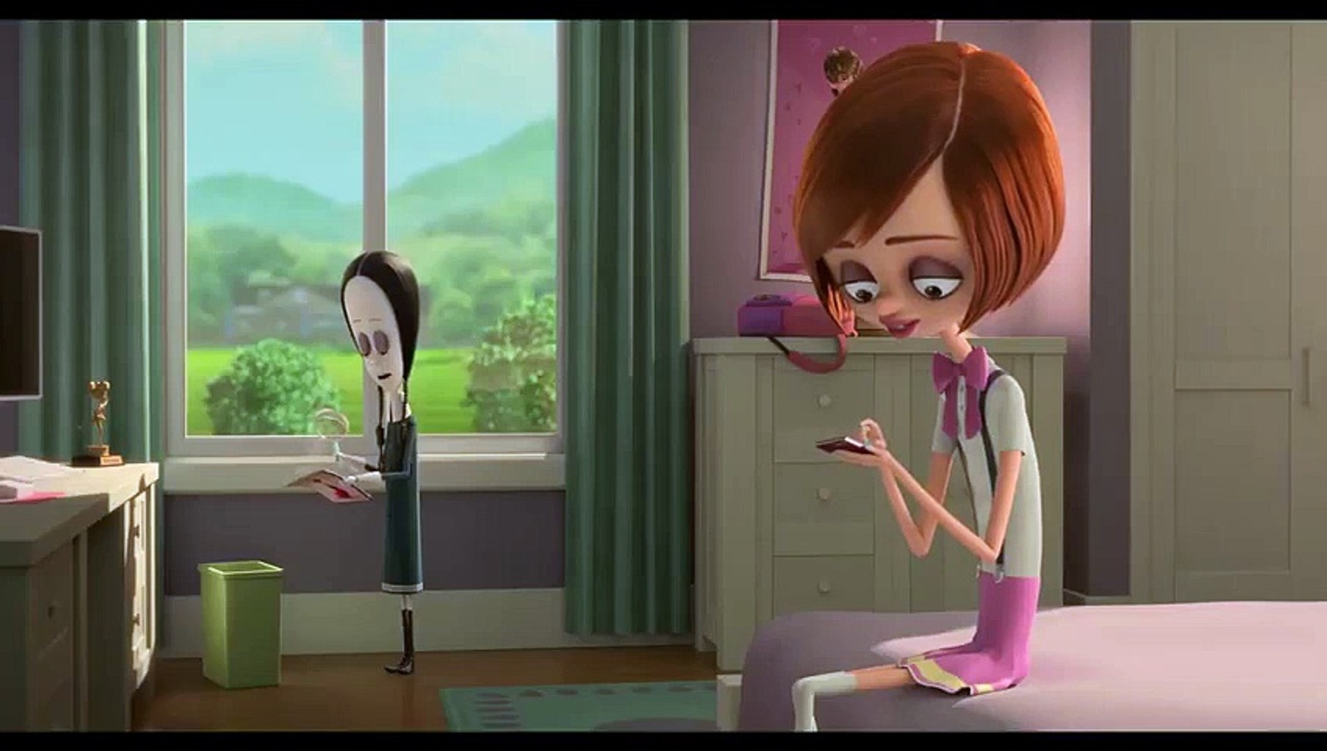 The Addams Family Cartoon Wednesday