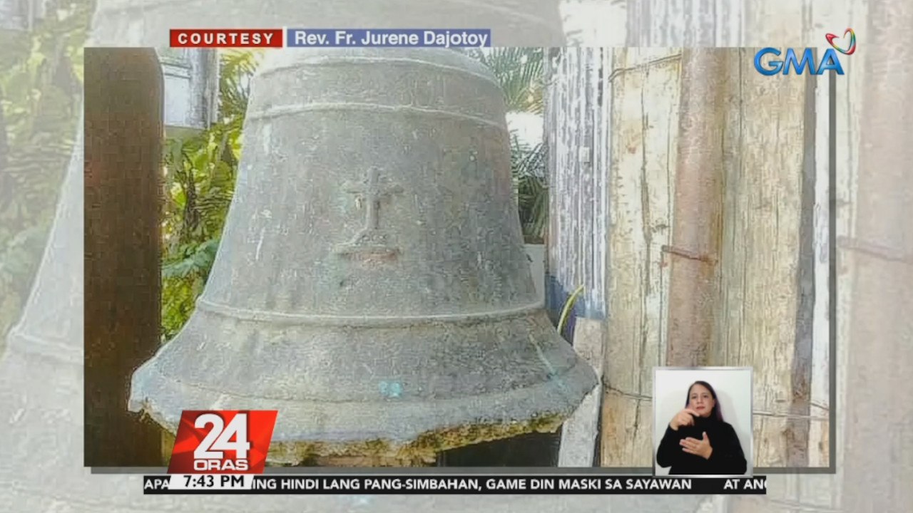 Antigong kampana sa isang simbahan sa Samar, ninakaw | 24 Oras - video ...