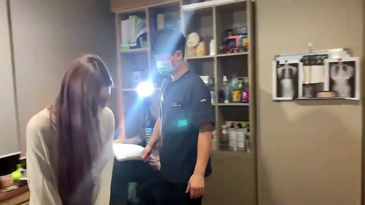 (뼈소리ASMR)무편집 Full영상_Chiropractic Full Body Cracking&Adjustment ASMR-JK ...