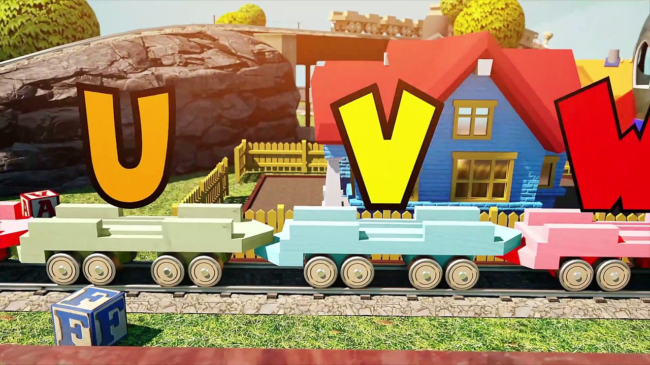 Learn an Alphabet Train Song - bob the train phonics song ABCs 3d ...