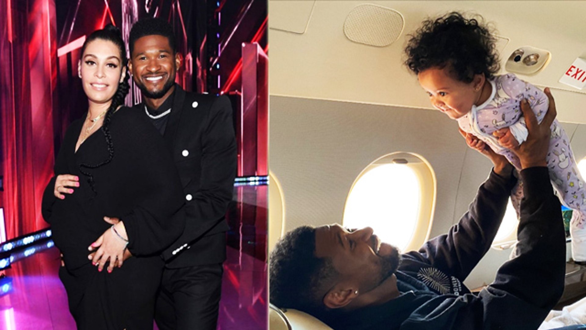 Usher Welcomes Baby Girl With Girlfriend Jenn Goicoechea Who Is Usher