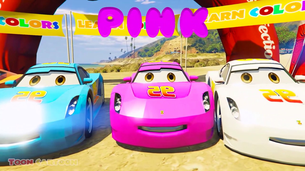 FUN COLORED gadi ka cartoon For Children youtube Nursery Rhymes cartoon ...