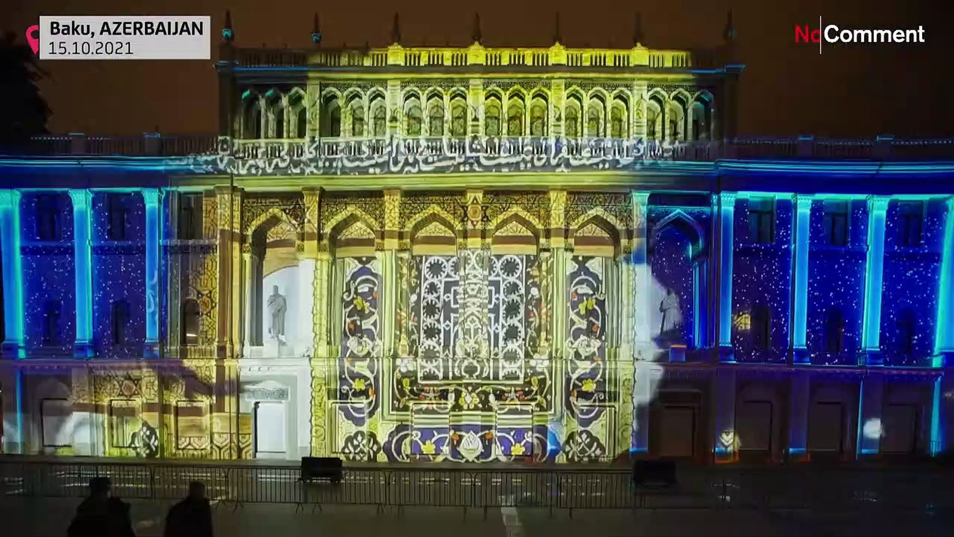 A festival of light: Baku’s spectacular 3D projection show