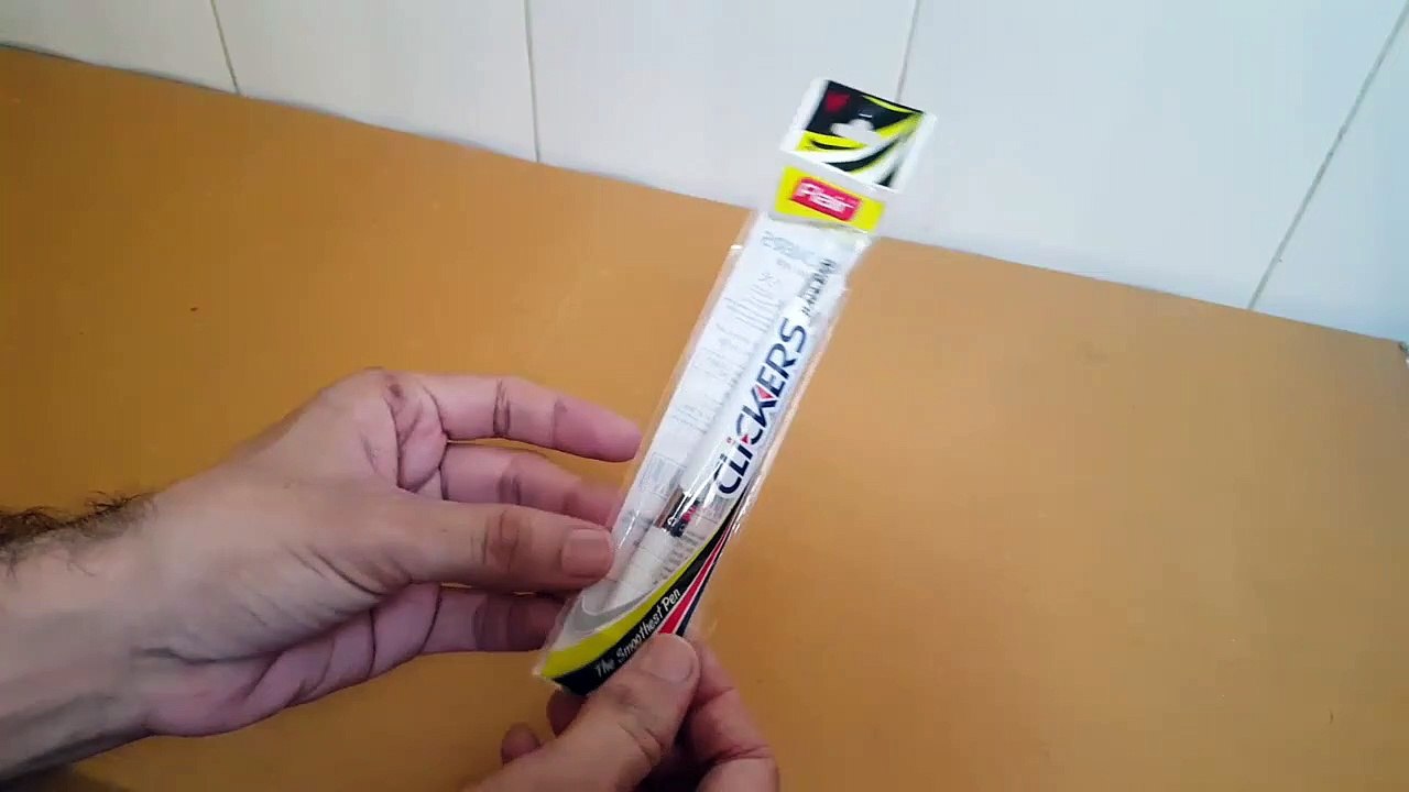 Unboxing and Review of Flair Clickers Blue 10rs pen for student - video ...