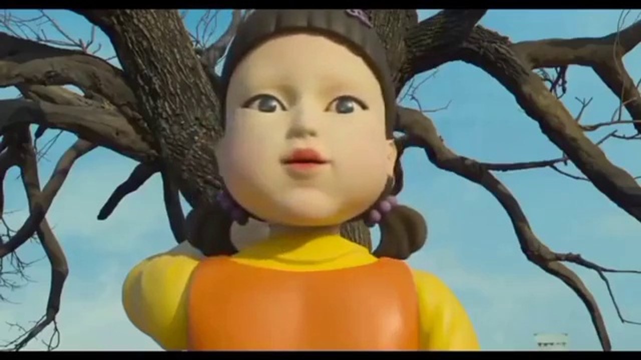 Squid Game Red Light Green Light Scene || Netflix Squid Game Web Series ...