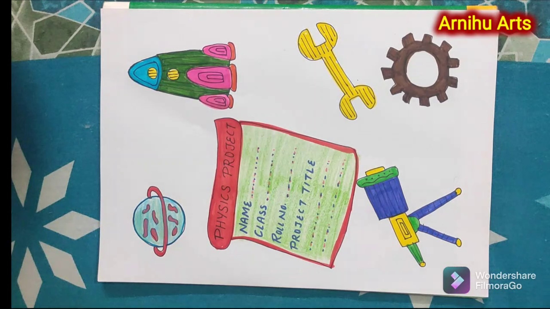 Physics Cover Page Designs
