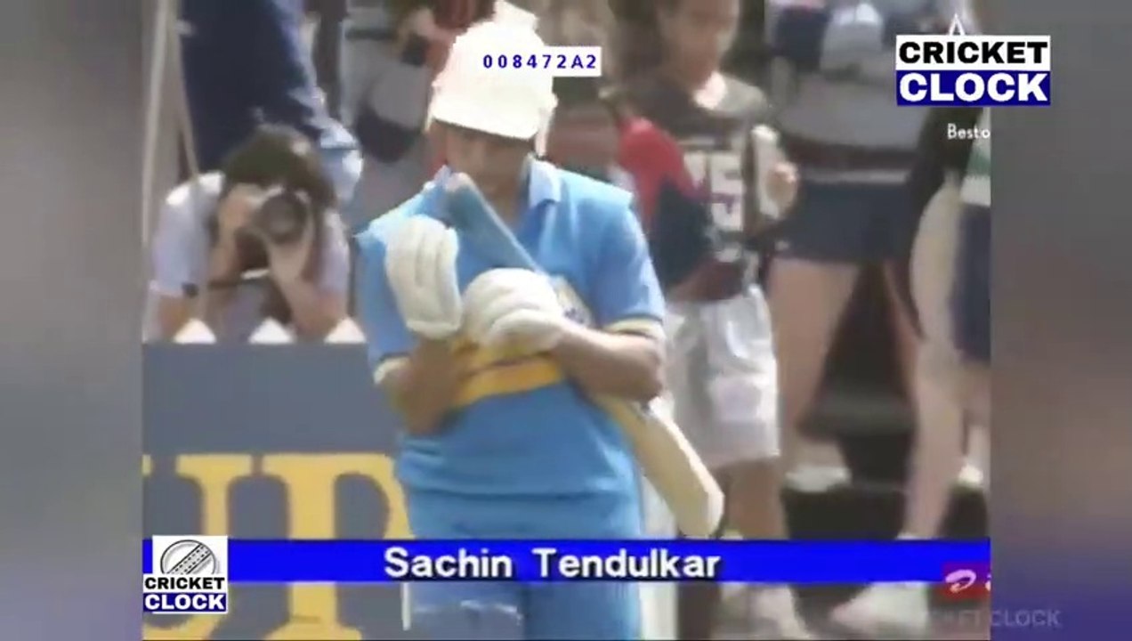 16_Year_Old_SACHIN_TENDULKAR_Batting_1st_time_with_KAPIL_DEV_%F0%9F%94 ...