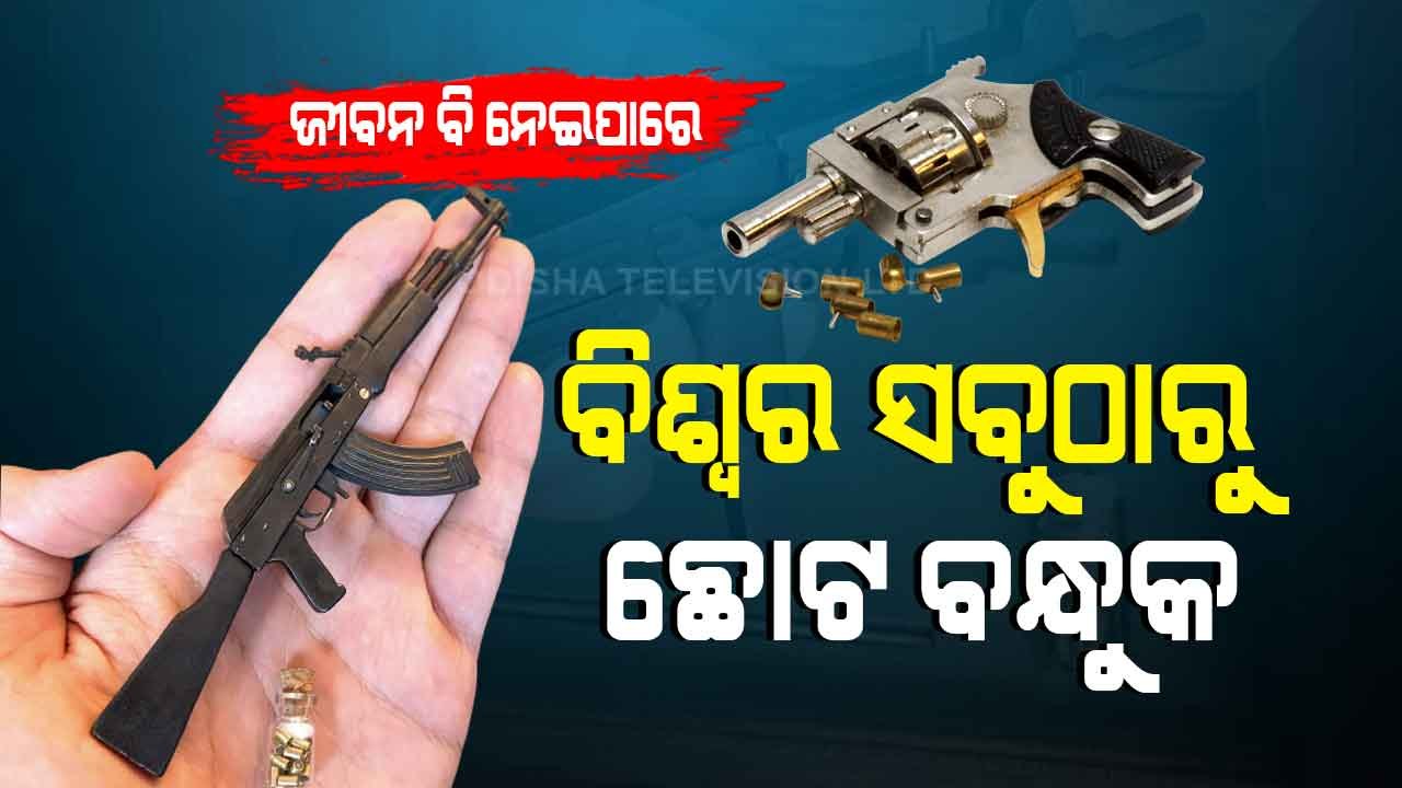 Special Story | World's Smallest Gun To Be Sold At Rs 5 Lakh - video ...