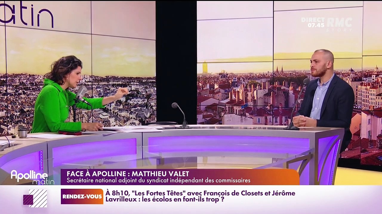 Face à Apolline : Mathieu Valet - 01/11 - Vidéo Dailymotion