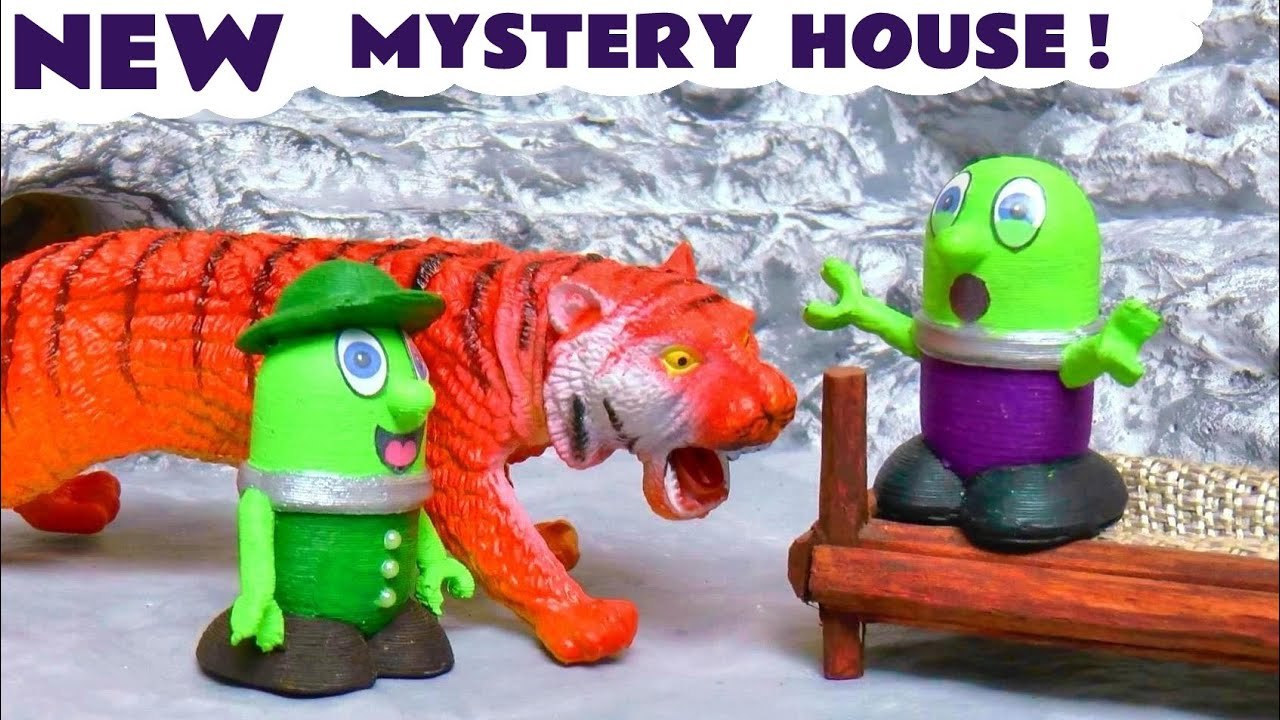 New Funlings Mystery House with Safari Funling and Safari Animals in ...