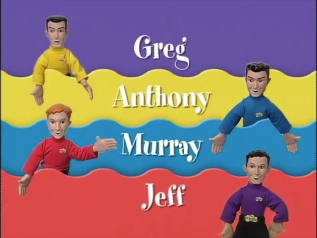 The Wiggles Greg Anthony Murray Jeff