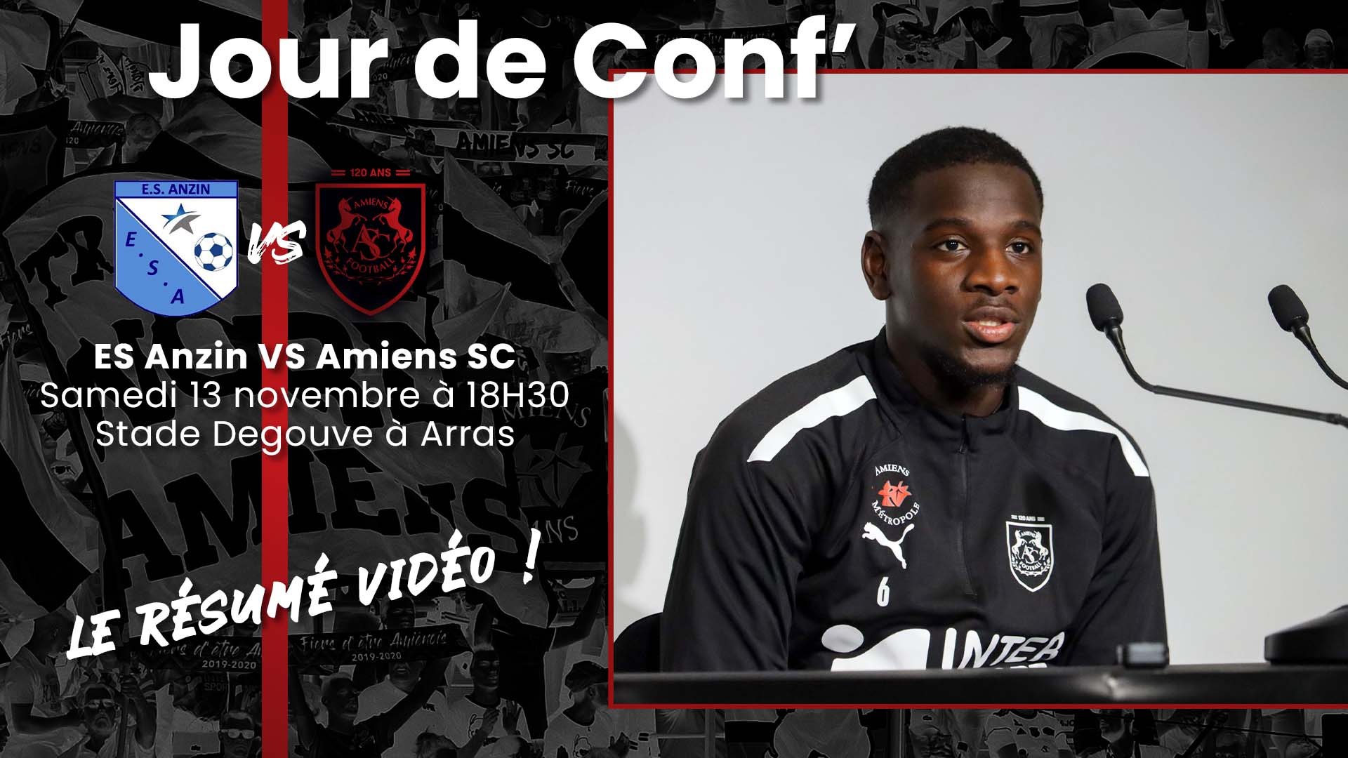 Jour de Conf' ASC-ES Anzin: Mamadou Fofana