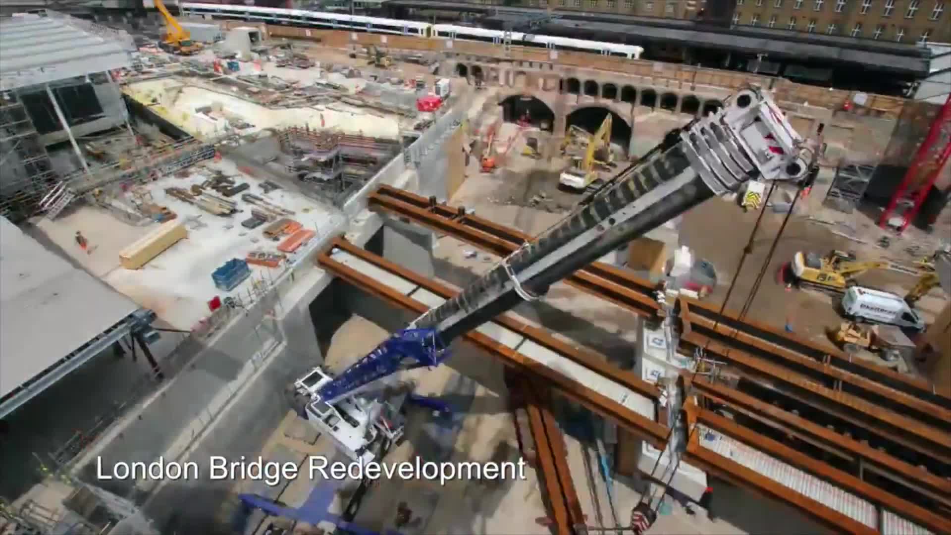 Commuters get ready for London Bridge redevelopment