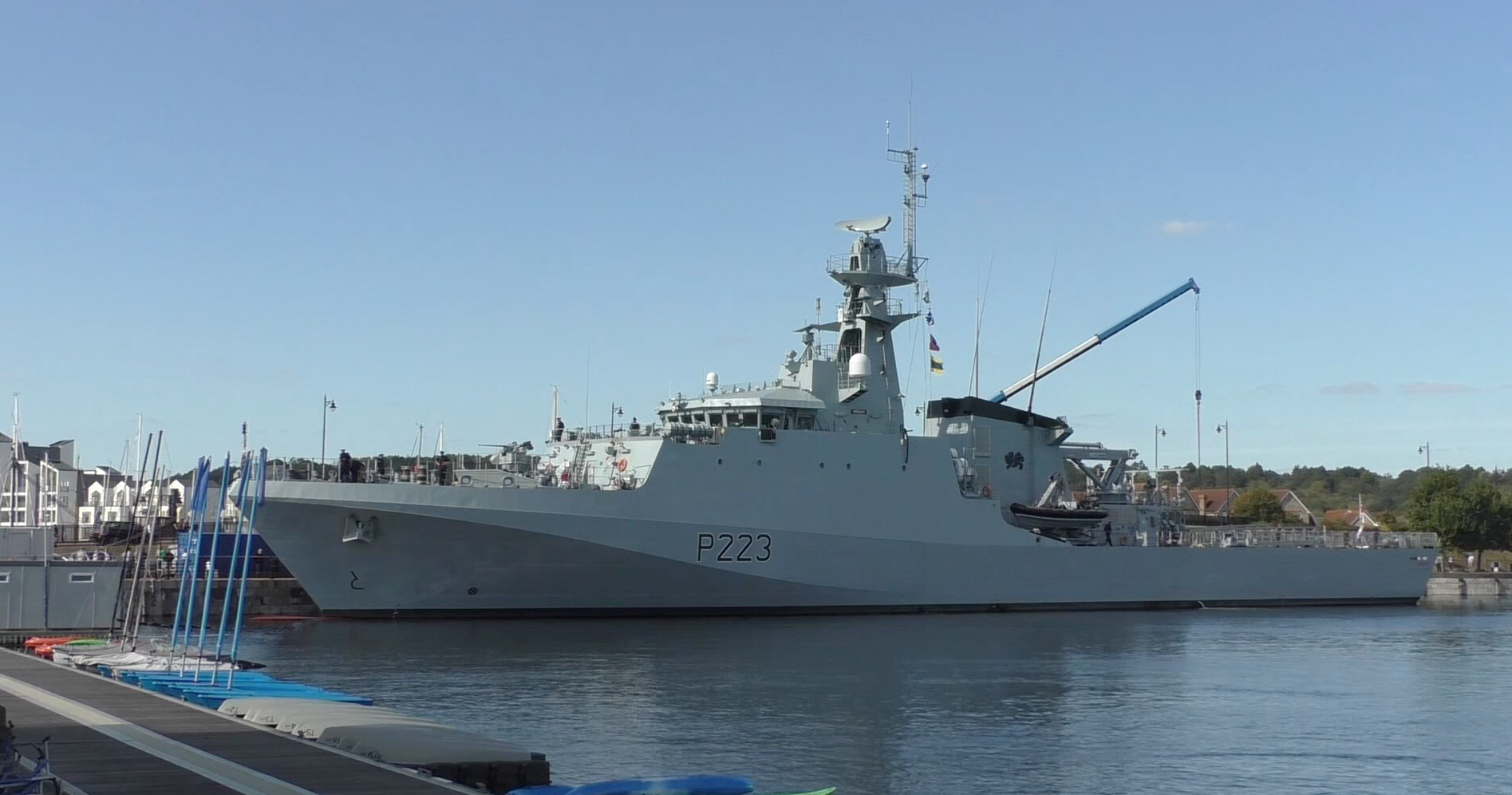 HMS Medway commissioned into the Royal Navy