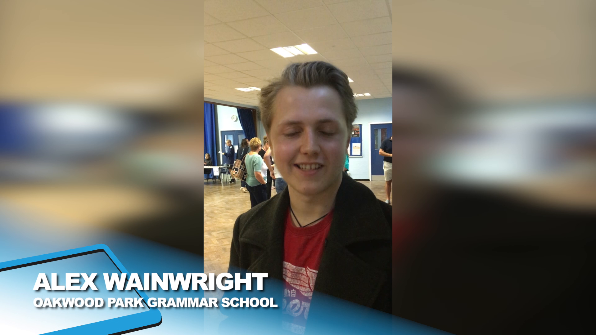 Alex Wainwright from Oakwood Park Grammar School is off to St ...