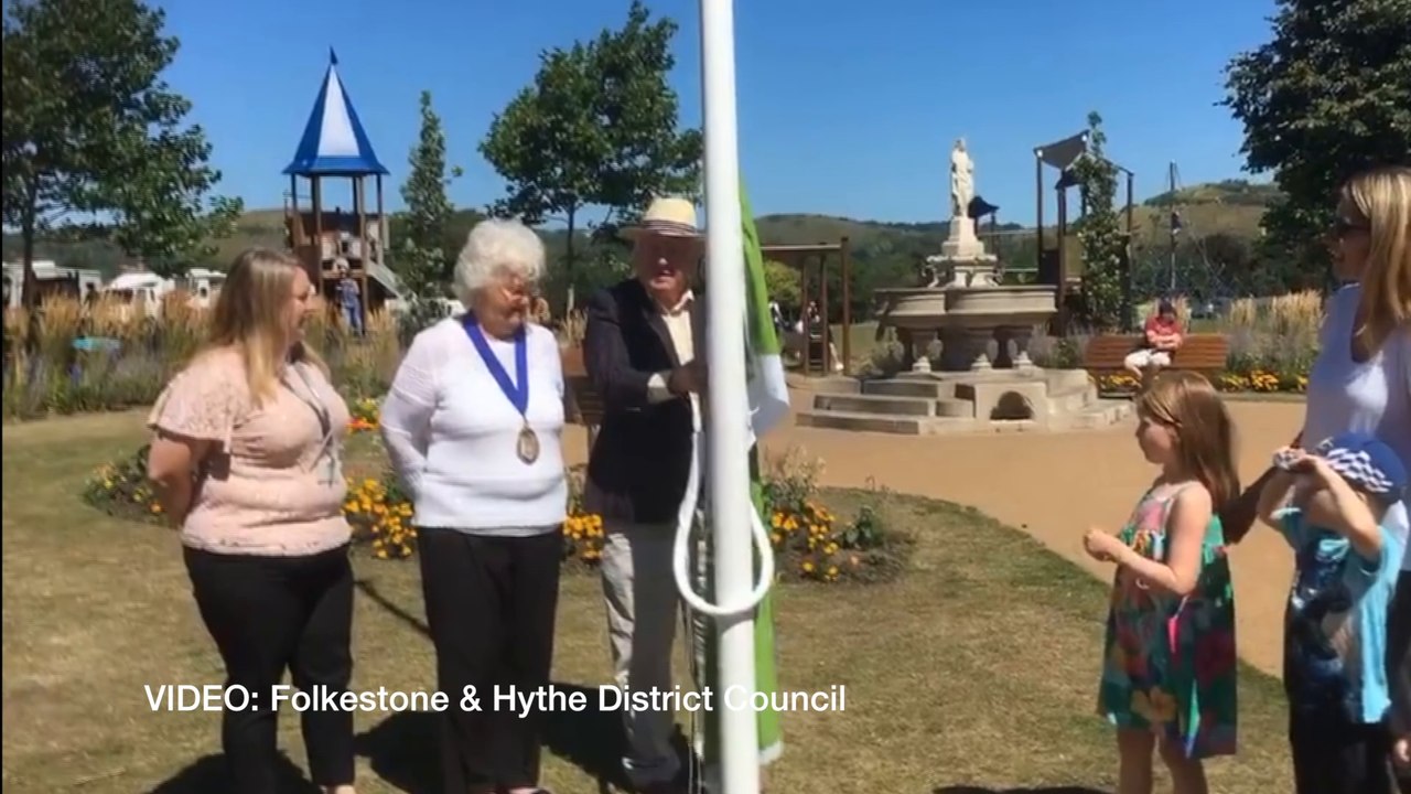 Radnor Park in Folkestone gets Green Flag status - video Dailymotion