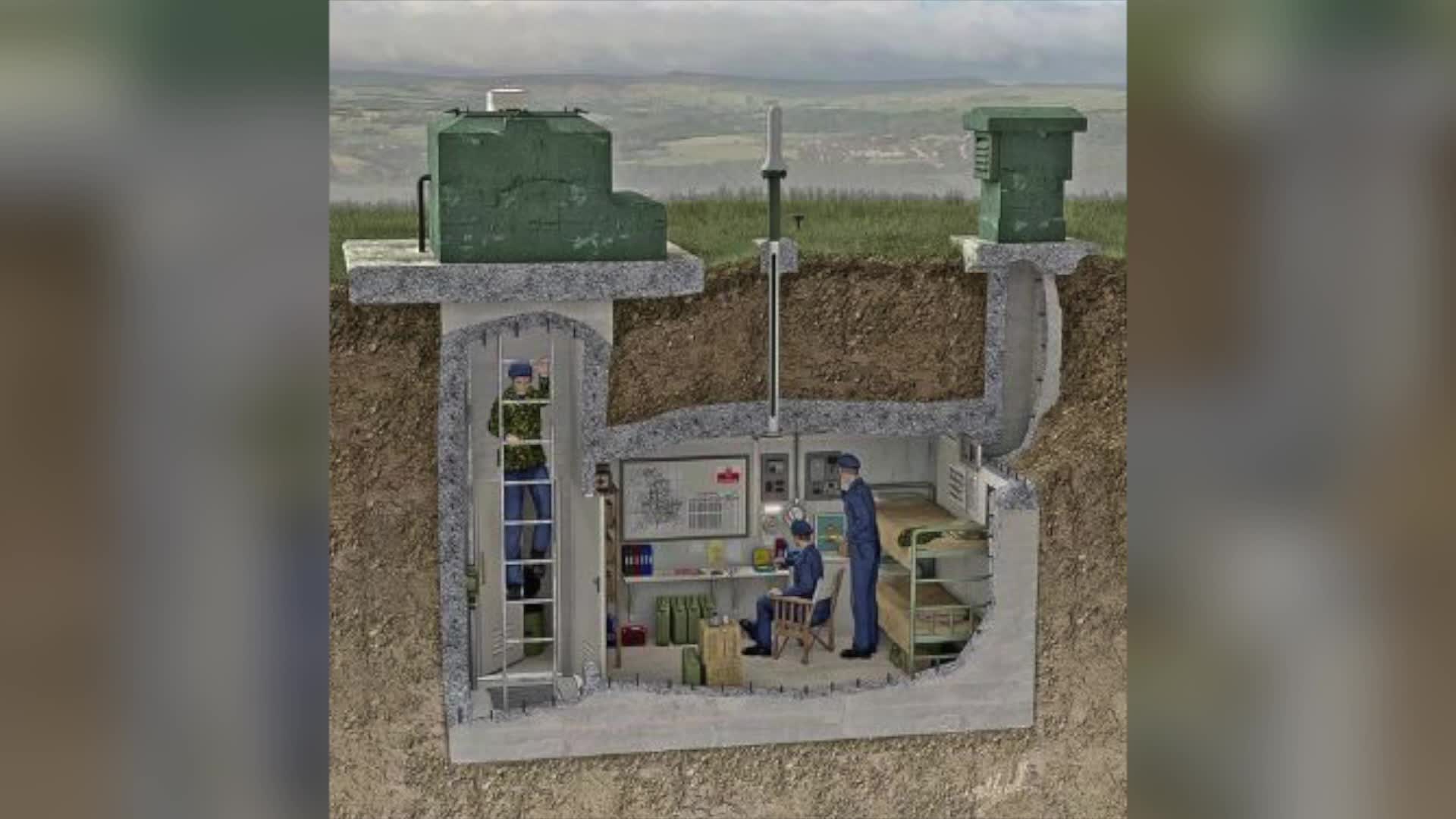 A nuclear bunker has gone on sale in Folkestone