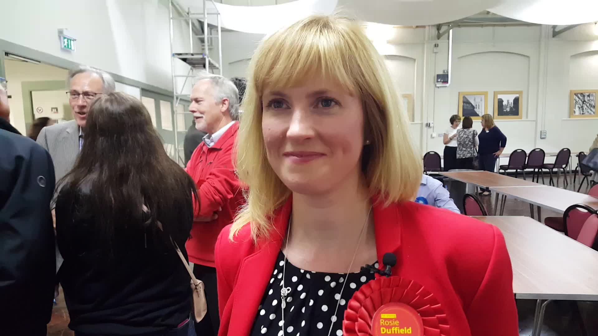 Rosie Duffield's historic win in Canterbury