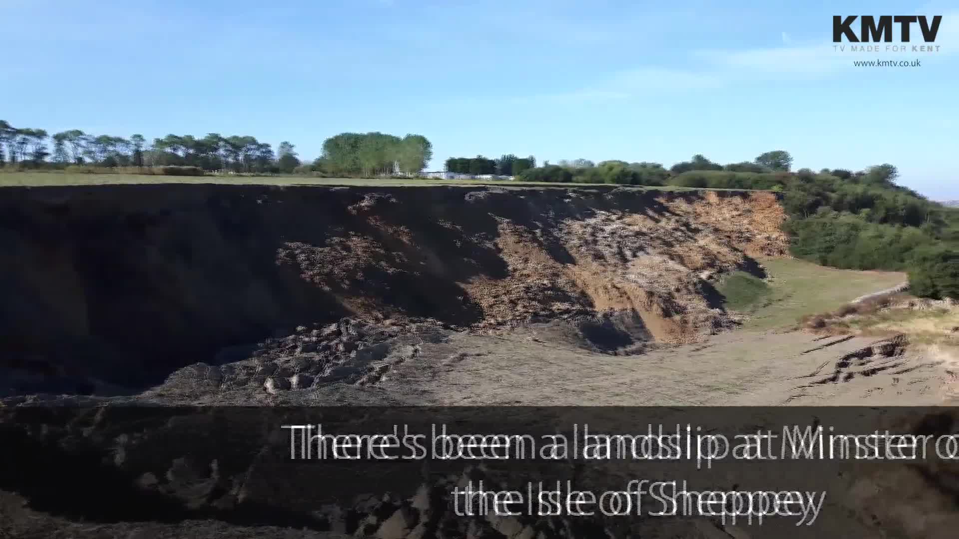 Sheppey cliff fall