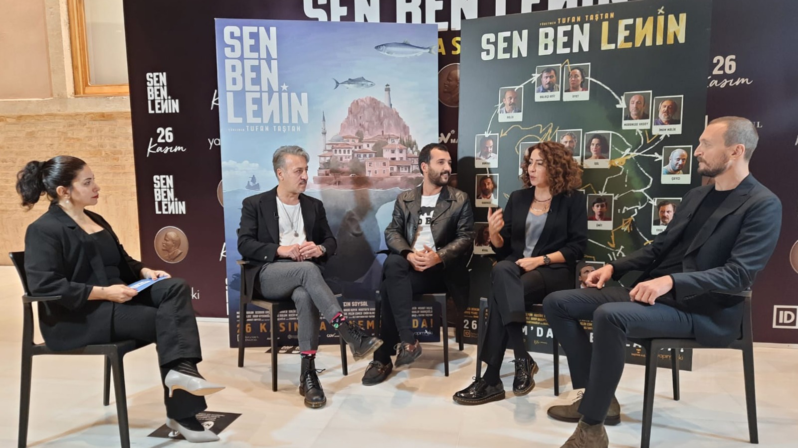 ''Sen Ben Lenin'' film ekibi T24'te; Film gerçek bir hikayeden ...