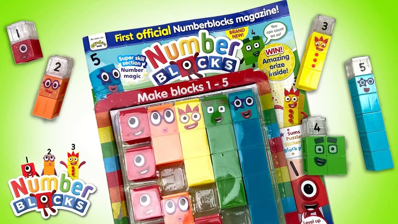 Numberblocks Official Magazine First Issue || Keith's Toy Box - video ...