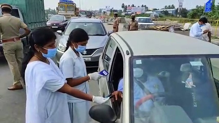 தமிழக-கர்நாடக ஒசூர் எல்லையில் குவிந்த அதிகாரிகள்! தீவிர வாகன சோதனை ...