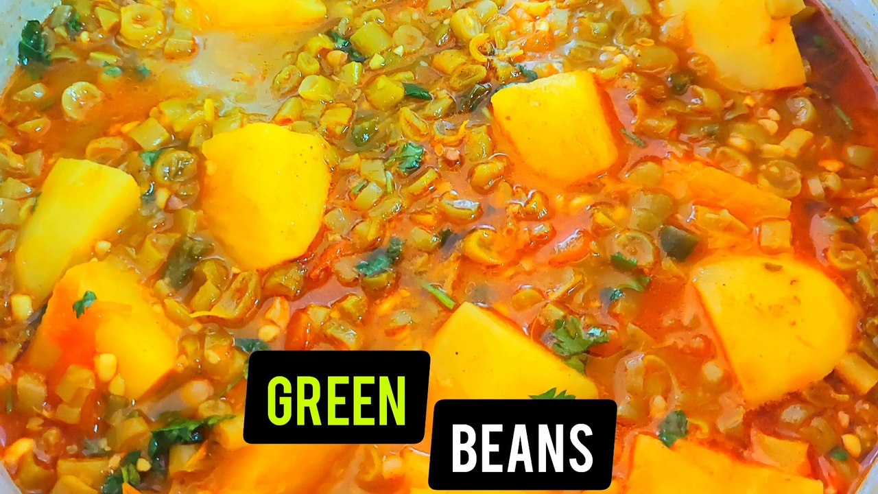 Green beans recipe | French beans recipe | Hyderabadi binis ki phalli ...