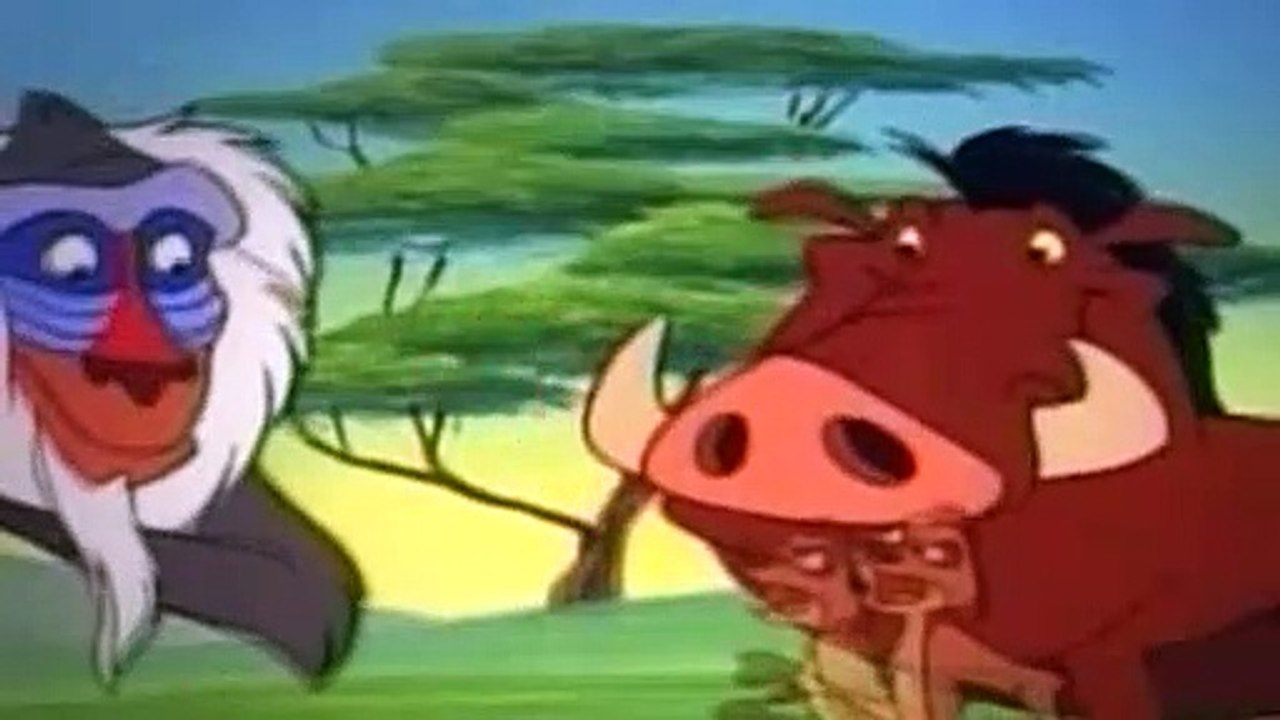 Timon & Pumbaa Season 1 Episode 12b - (Rafiki Fables) The Sky is ...