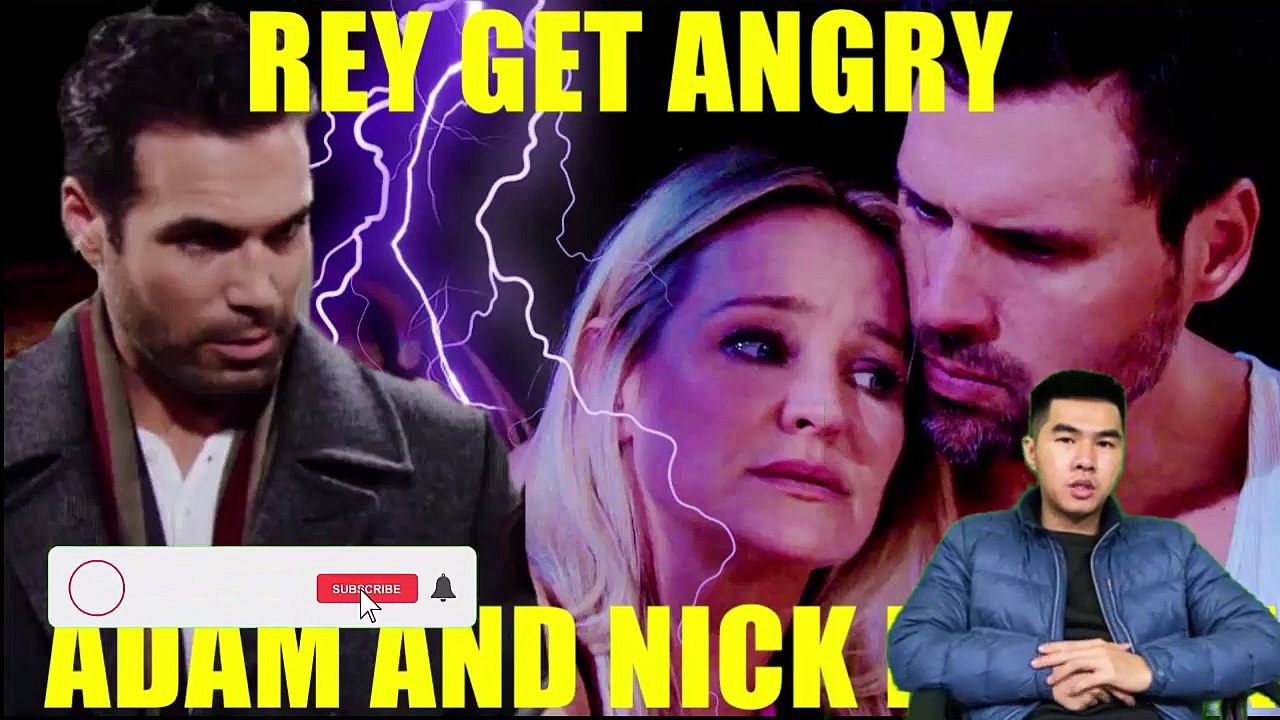 Young And The Restless Spoilers Rey gets angry when Nick flirts with ...