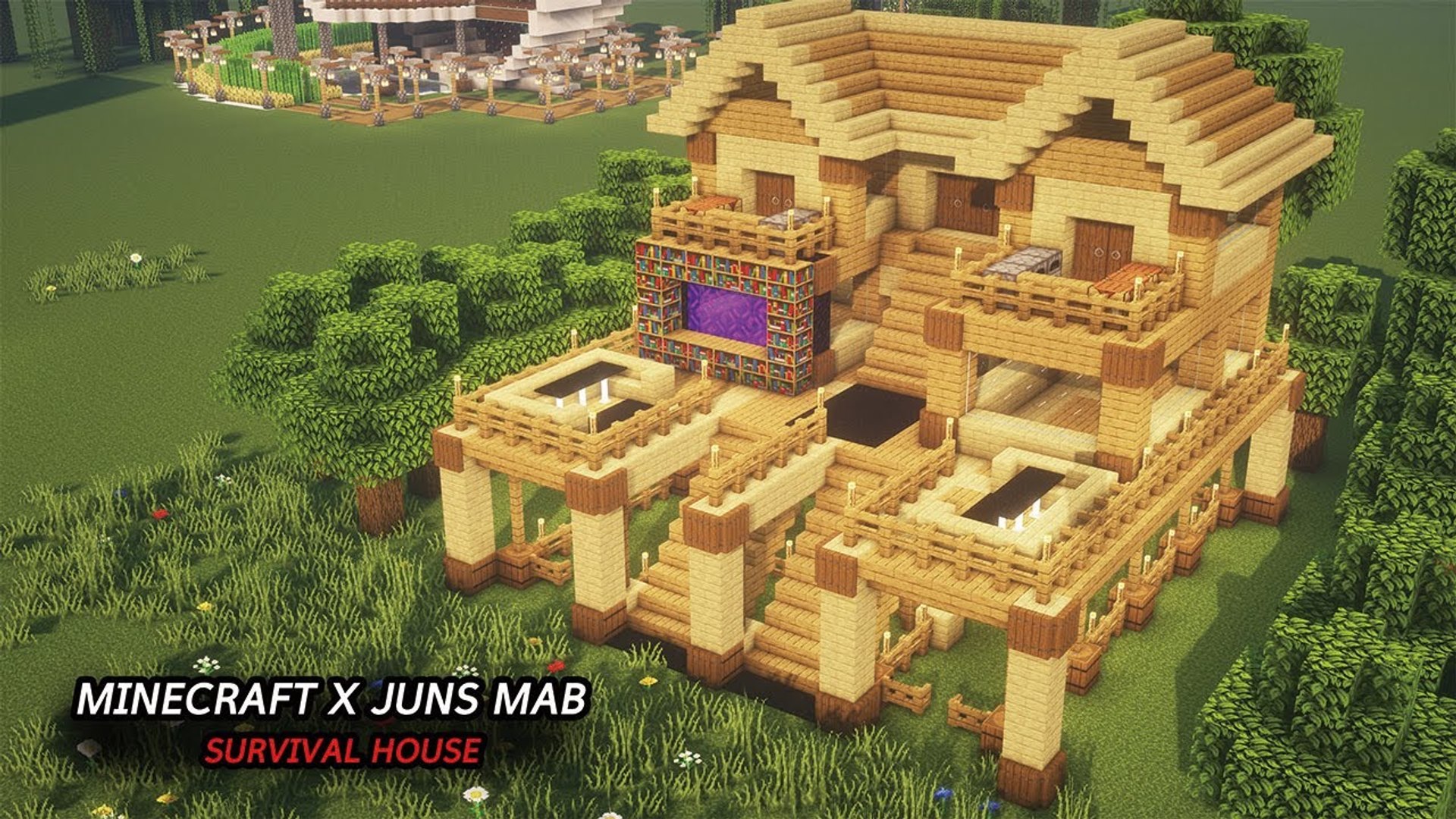 Minecraft Wood House Tutorial