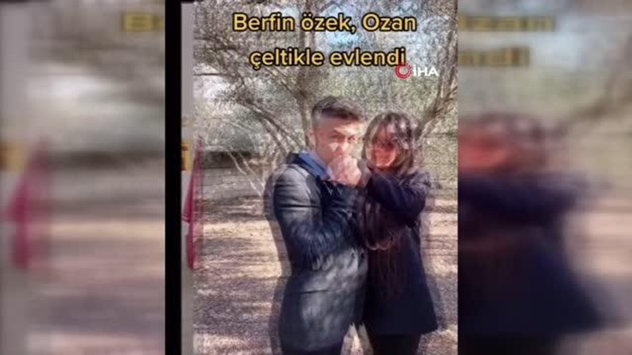 Berfin Özek, yüzüne asitli saldırıda bulunan erkek arkadaşıyla evlendi ...