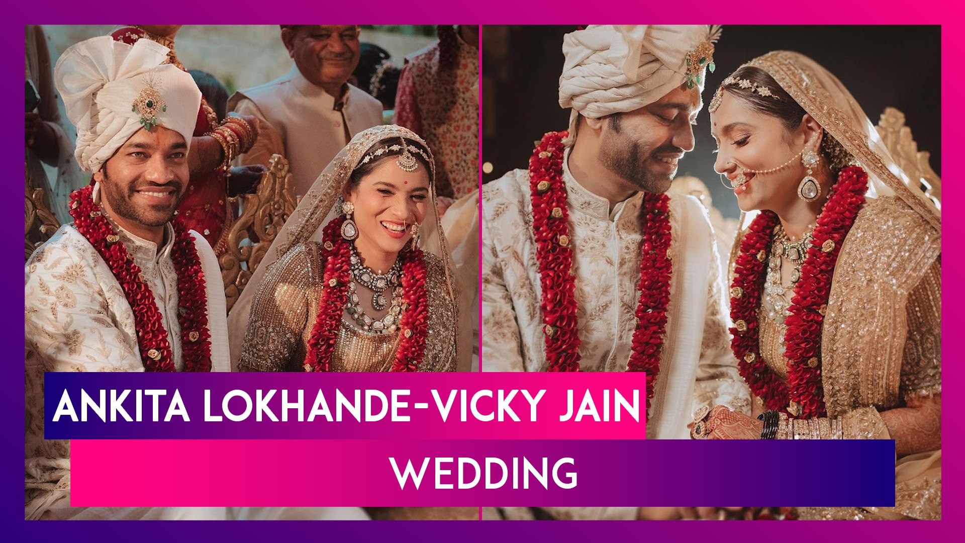 Ankita Lokhande Real Life Marriage Photos