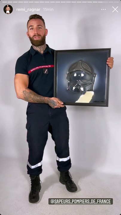 Rémi Ragnar lance une collecte pour les pupilles des pompiers - Vidéo ...
