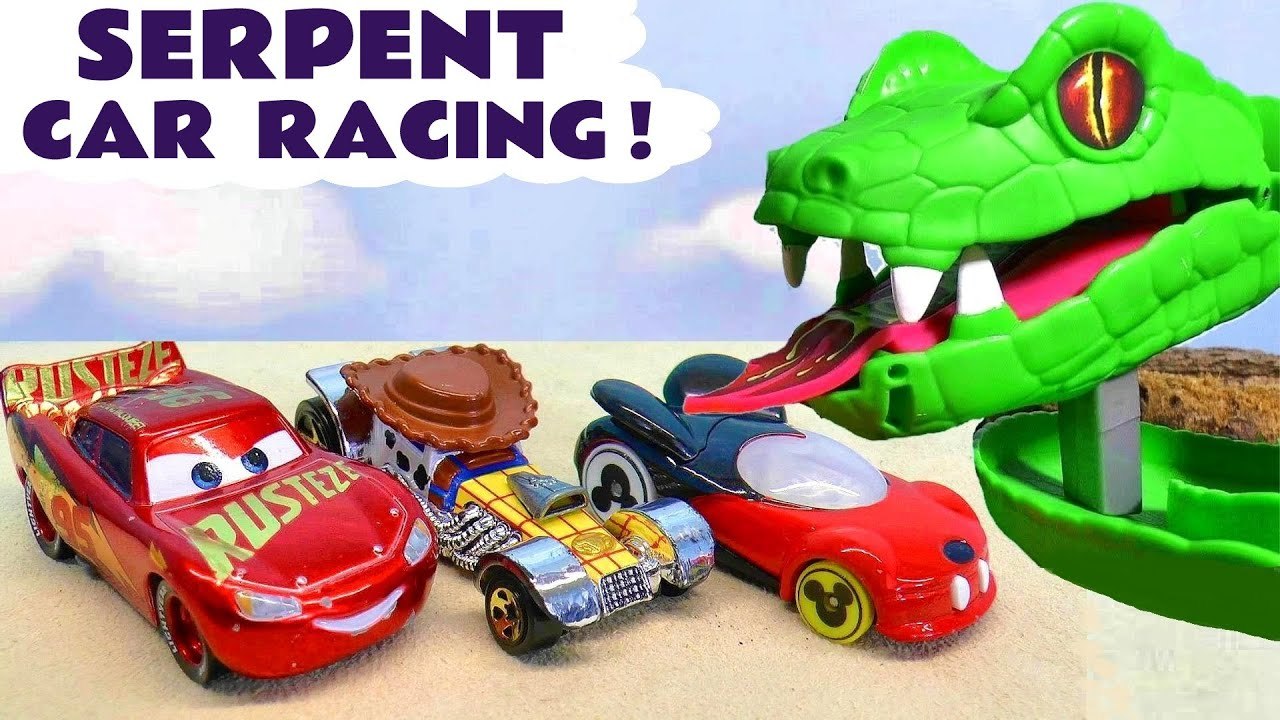 Hot Wheels Snake Racing Full Episode Funny Funlings Race Videos for ...