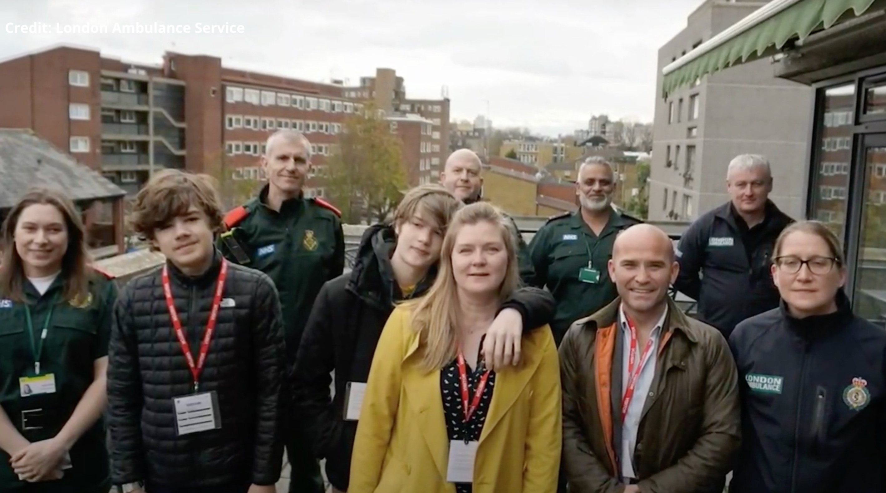 Aldington Mum Reunited With Ambulance Crew Who Saved Her Life