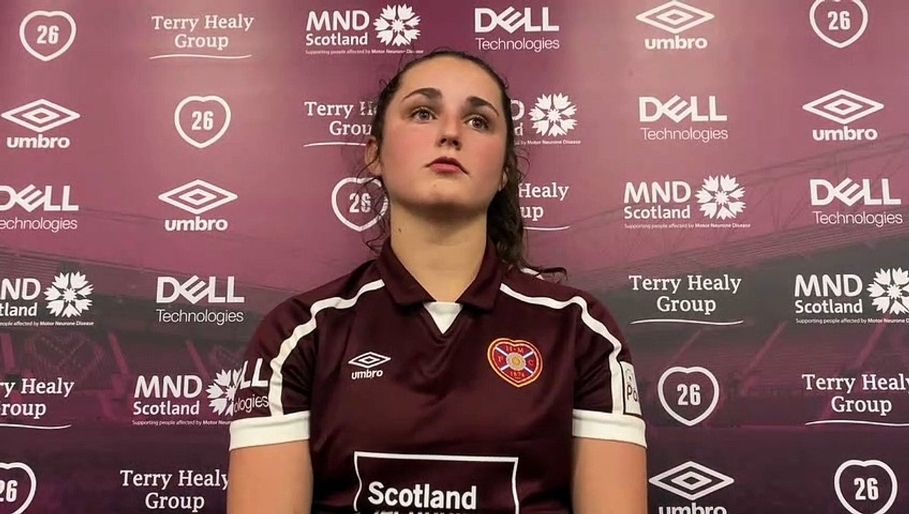 Erin Rennie on joining Hearts women - video Dailymotion