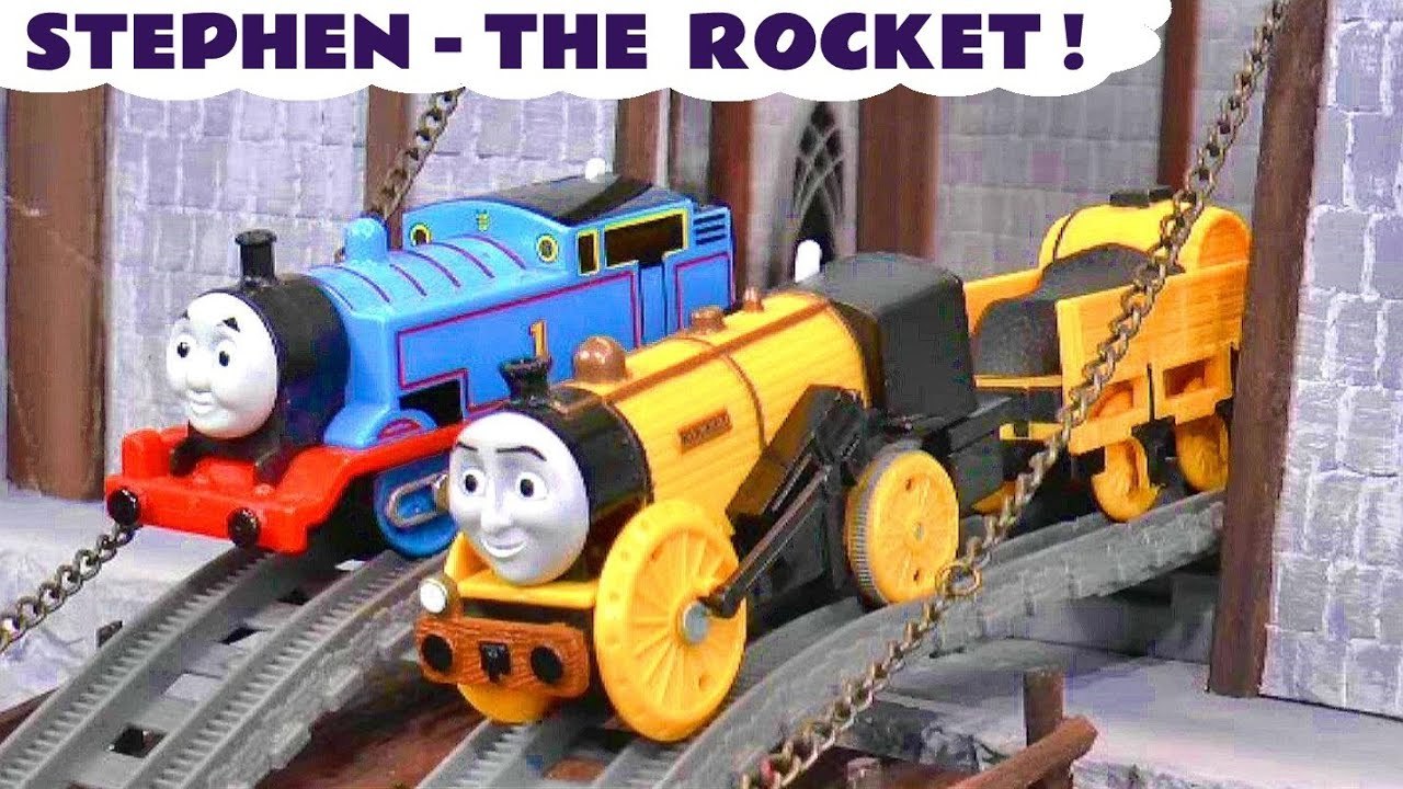 Thomas and Friends Stephen The Rocket Story with the Funny Funlings in ...