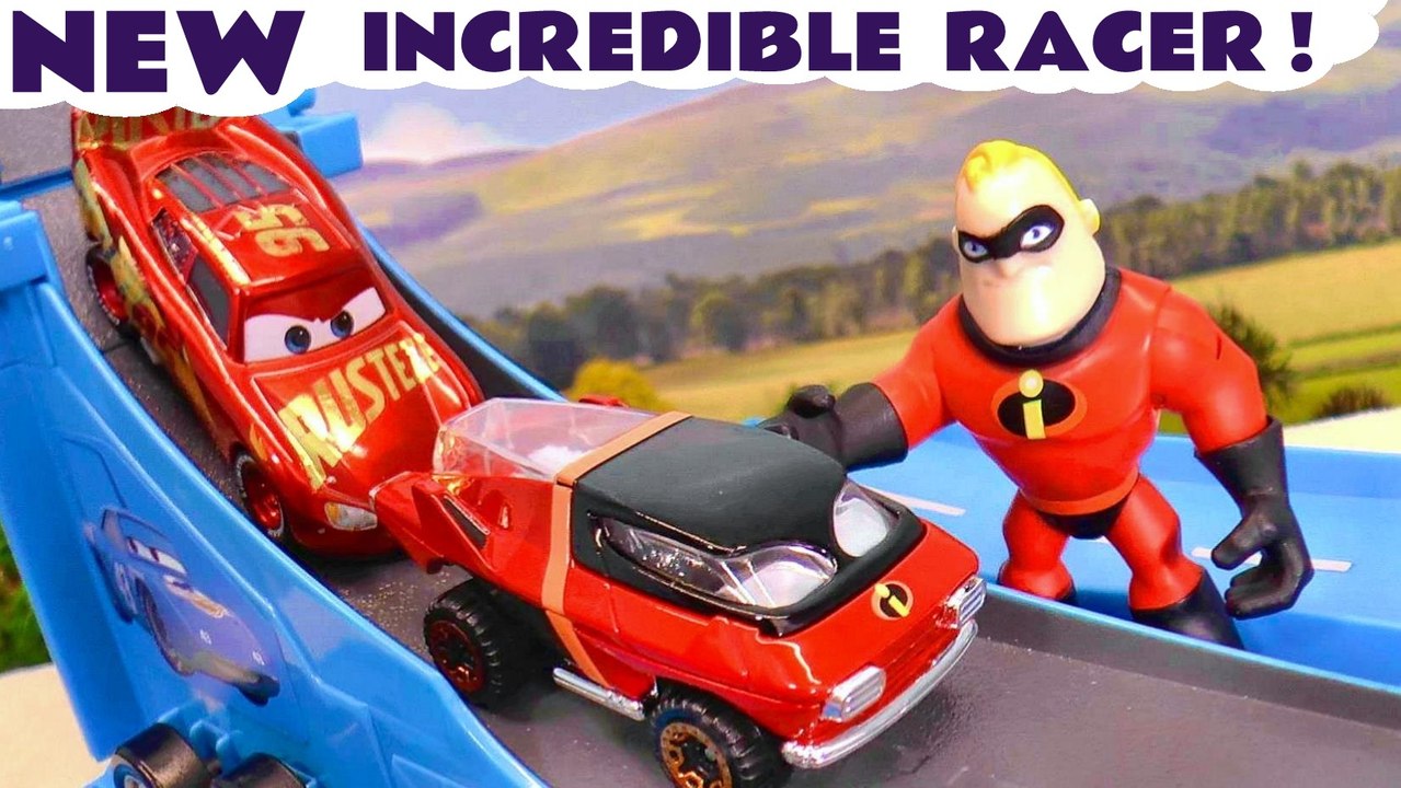 Cars Lightning McQueen Meets a New Incredible Car in this Funny ...