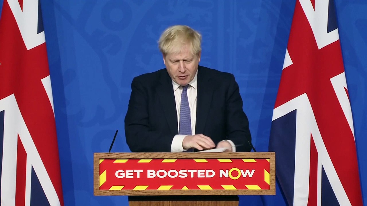 Boris Johnson says Government will 'stick with Plan B' as he announces ...