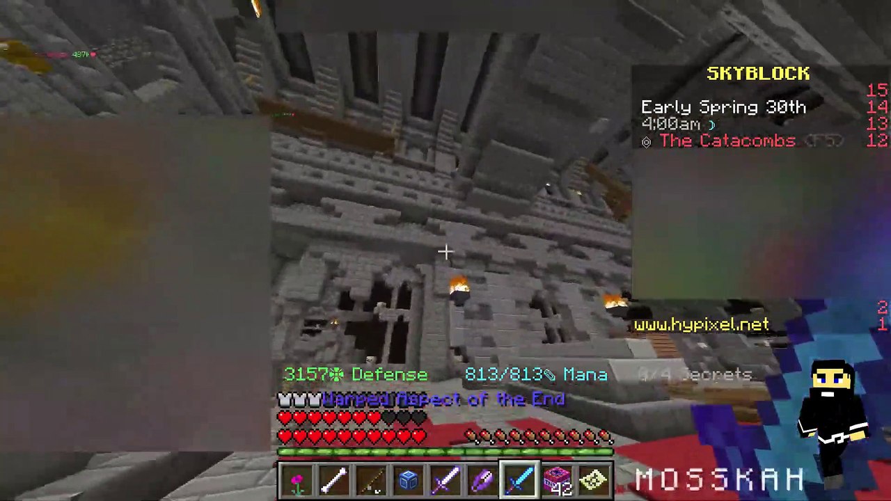 All secrets, 3x1 L room 2 - Hypixel's skyblock dungeons, Minecraft ...