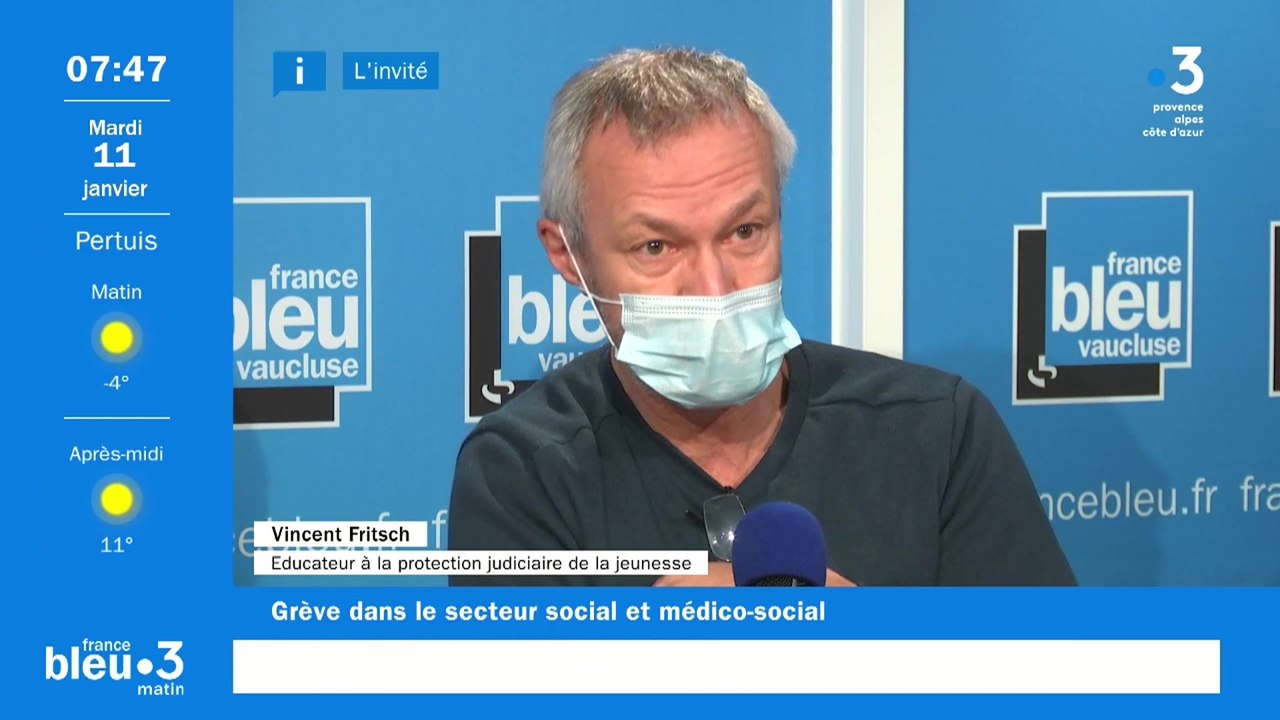 Vincent Fritsch, invité de France Bleu Vaucluse - Vidéo Dailymotion