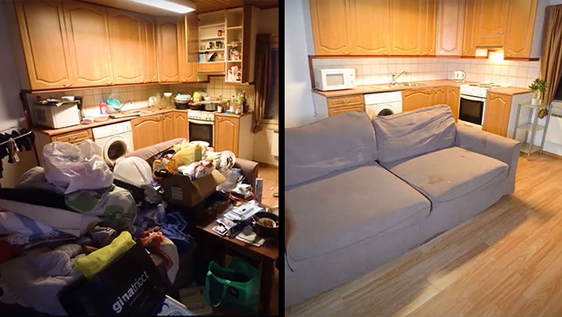 Clean House Before And After