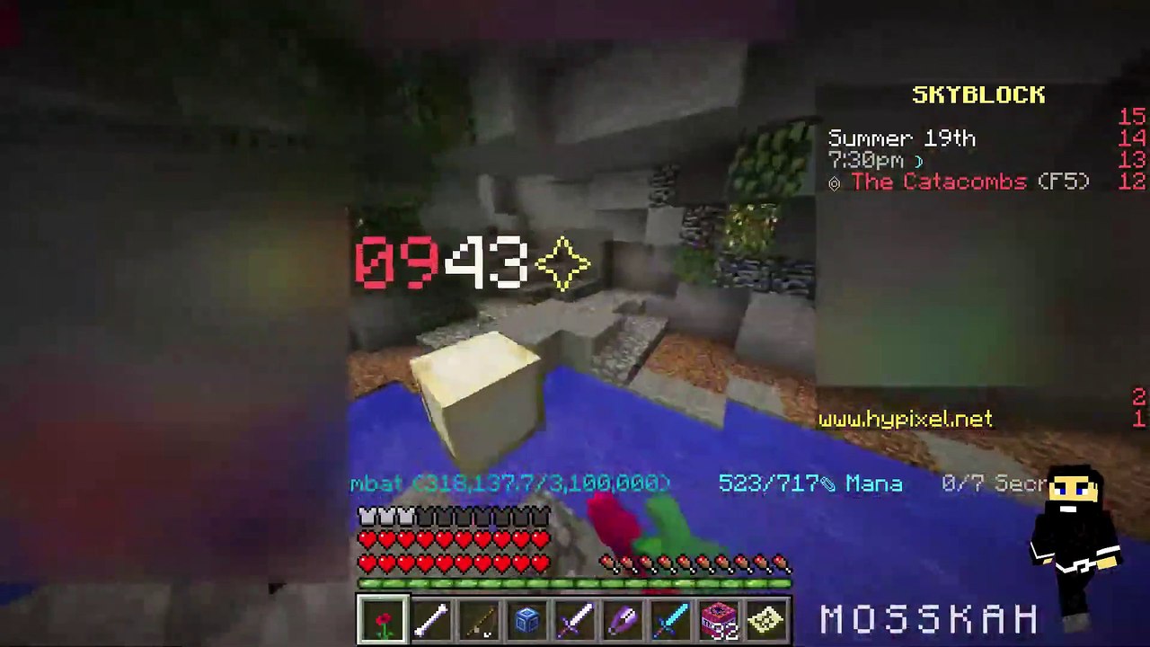 All secrets, 3x1 L room 5 - Hypixel's skyblock dungeons, Minecraft ...