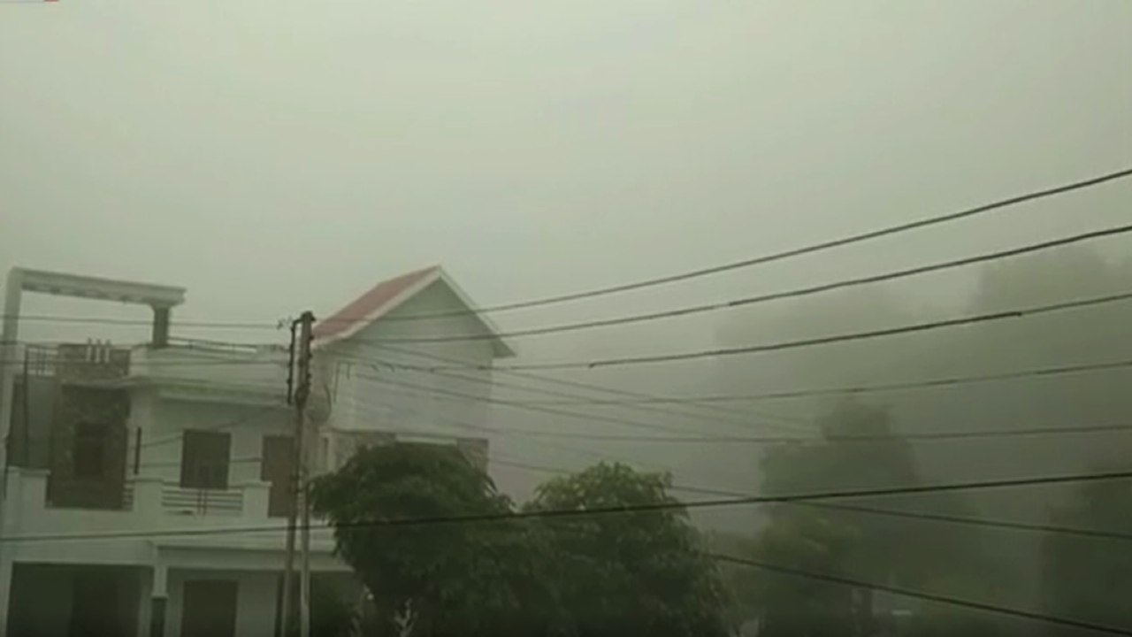 Snowfall in hilly areas, cold waves hit Rajasthan, UP to MP - video ...