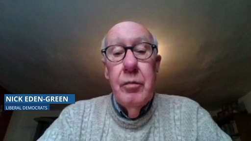 Lib Dem Councillor Nick Eden-Green says people have a right to feel ...